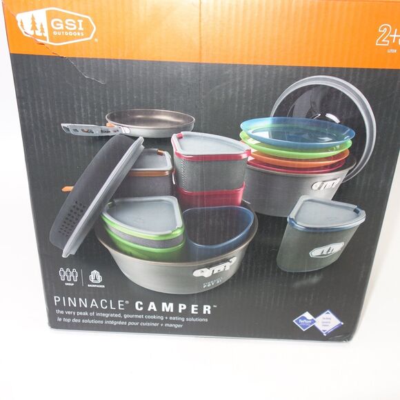 GSI Outdoors | Kitchen | New Outdoors Bugaboo Camper Cookset 4 Person ...
